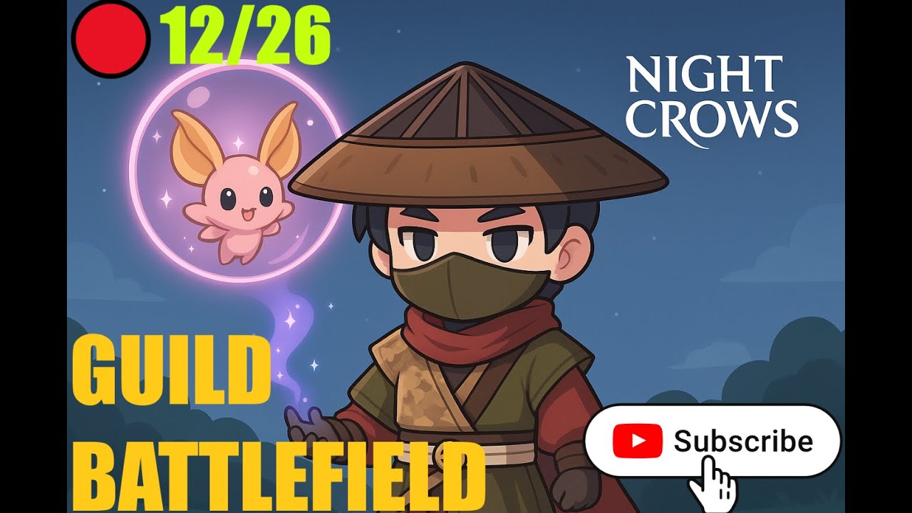 🔴NIGHT CROWS GUILD BATTLEFIELD! 12/26 🎥 - YouTube