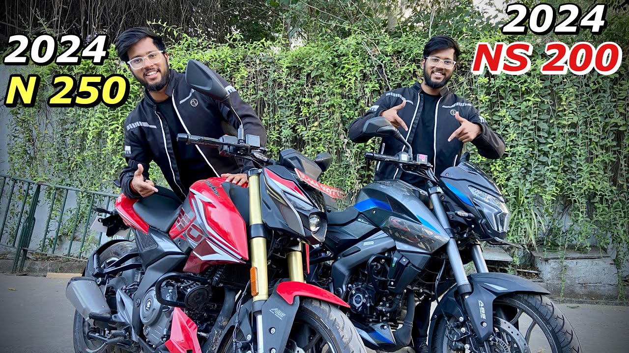 2024 BAJAJ PULSAR N 250 vs NS 200 DETAILED COMPARISON | NEW FEATURES ...