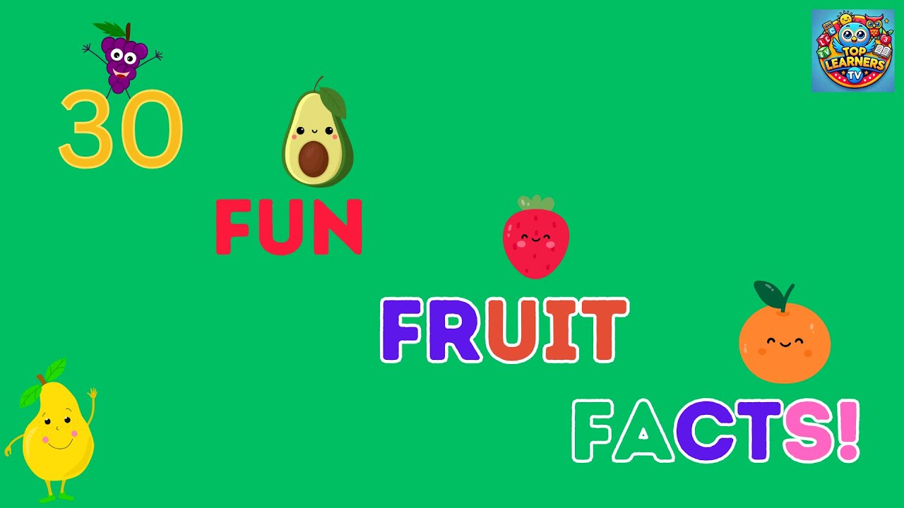30 Fun Fruit Facts! - YouTube