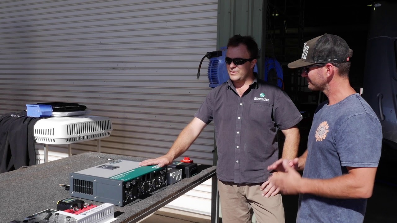 ENERDRIVE LITHIUM BATTERY INSTALL - Part 2 - YouTube