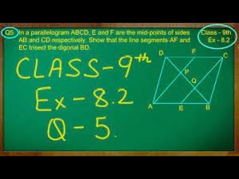 EX-8.2,Q.NO-05,quadrilateral class 9#quadrilateral # ...