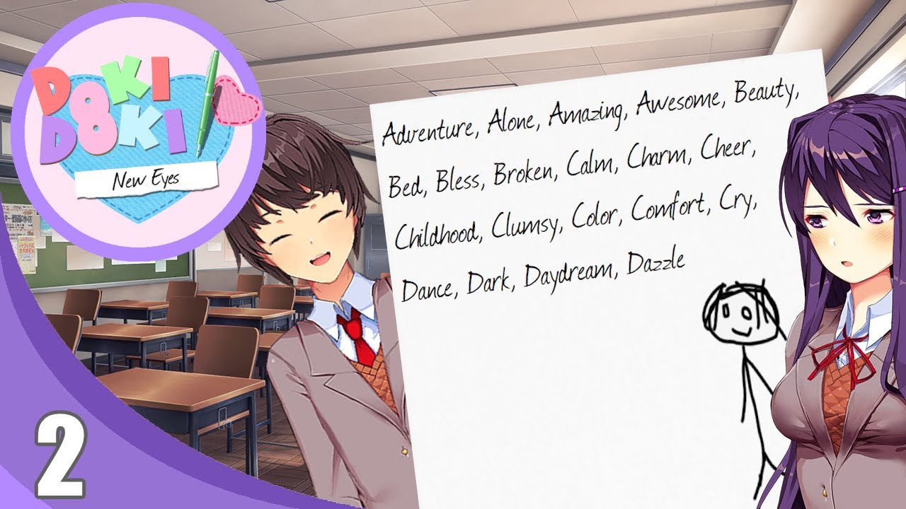 WHAT A CAPTIVATING POEM! - Doki Doki New Eyes! - Part 2 - YouTube