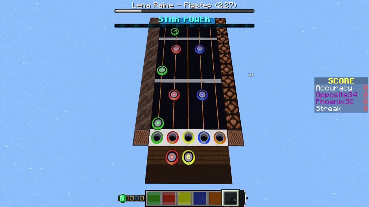 The Problem with Phoenix SC's Guitar Hero Map in Minecraft - YouTube