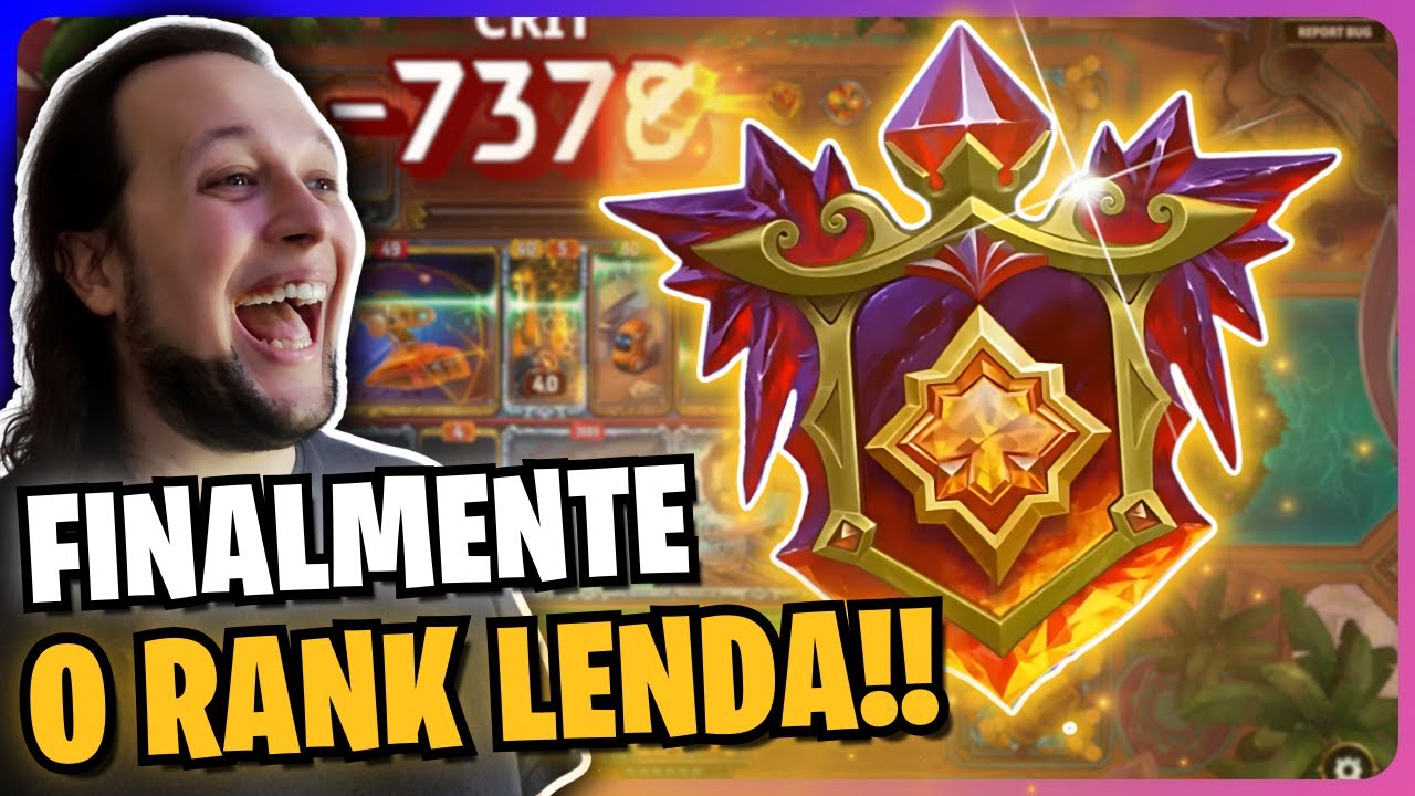 CHEGAMOS FINALMENTE AO RANK LENDÁRIO!! | The Bazaar - YouTube