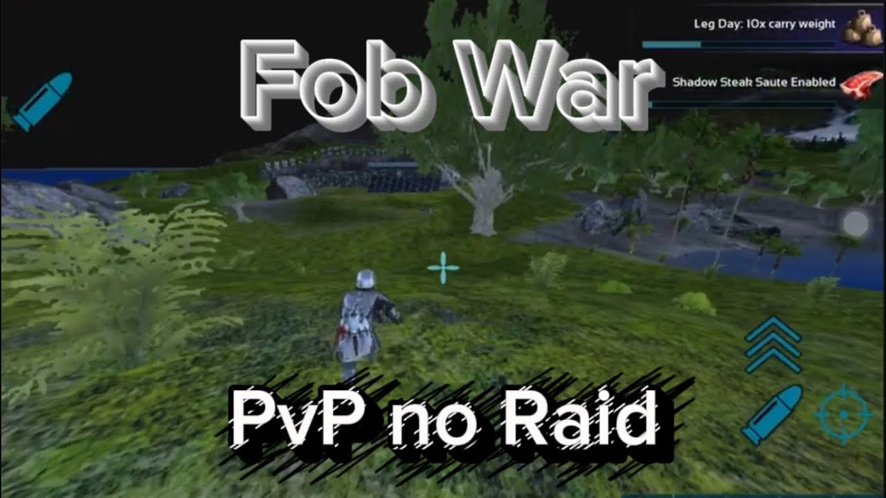 ARK MOBILE - PvP no Raid || Fob War - YouTube