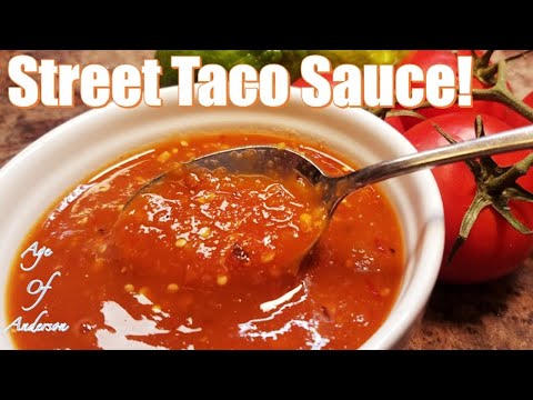 Street Taco Sauce +Bonus Mini Recipe! - YouTube