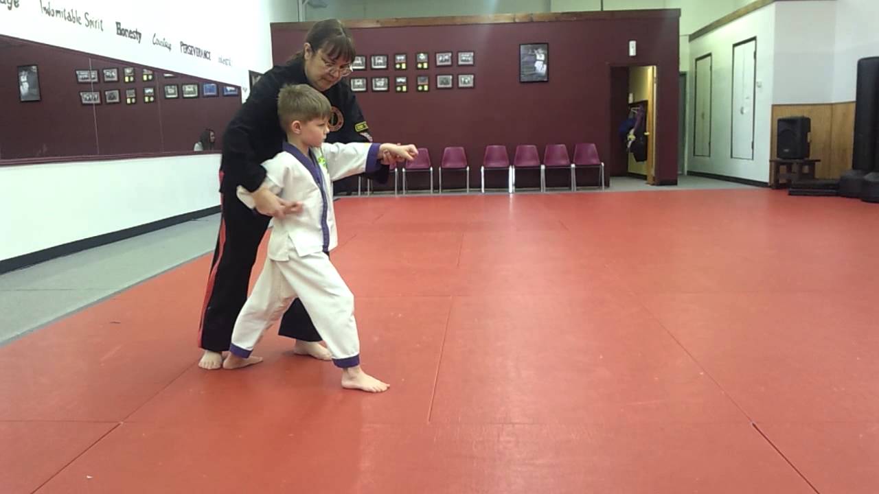 James practicing kata - YouTube