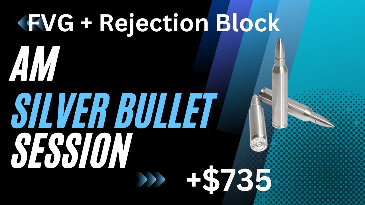 ICT AM Silver Bullet | Rejection Block | Fair Value Gap | ICT Concepts ...