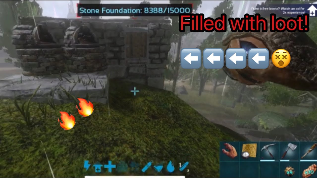 Solo ark mobile pvp ep 2- first raid and more farming ! - YouTube