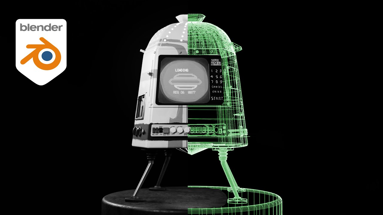 Making the FLDSMDFR From "Cloudy With A Chance of Meatballs" - Blender ...