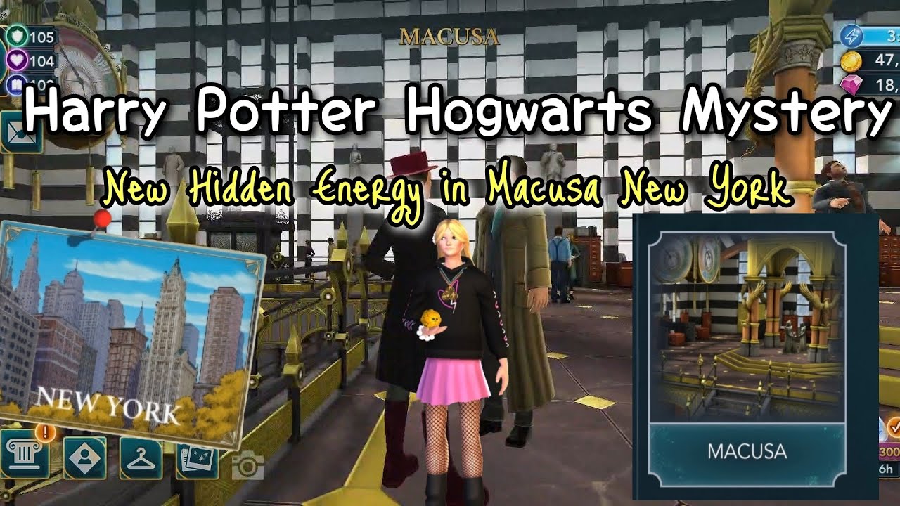 New Hidden Energy in Macusa New York Harry Potter Hogwarts Mystery ...