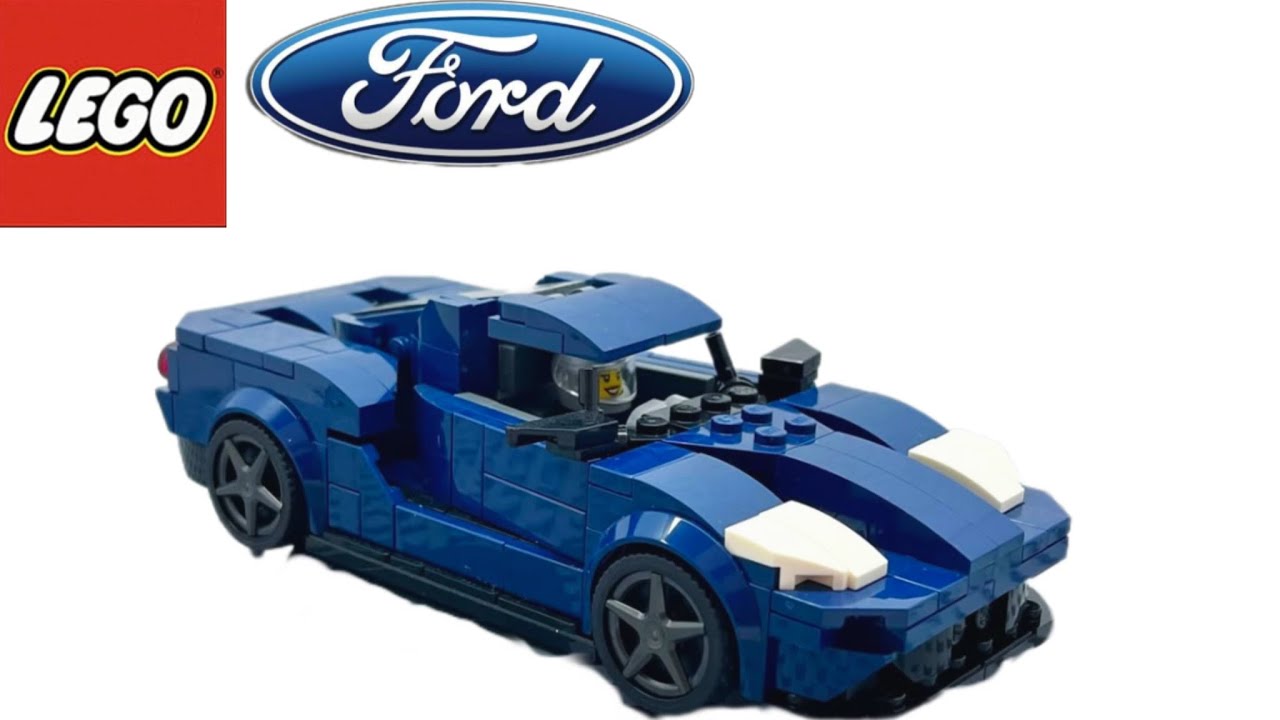 LEGO Speed Champions Mustang Dark Horse converter to FORD GT 2022 ...