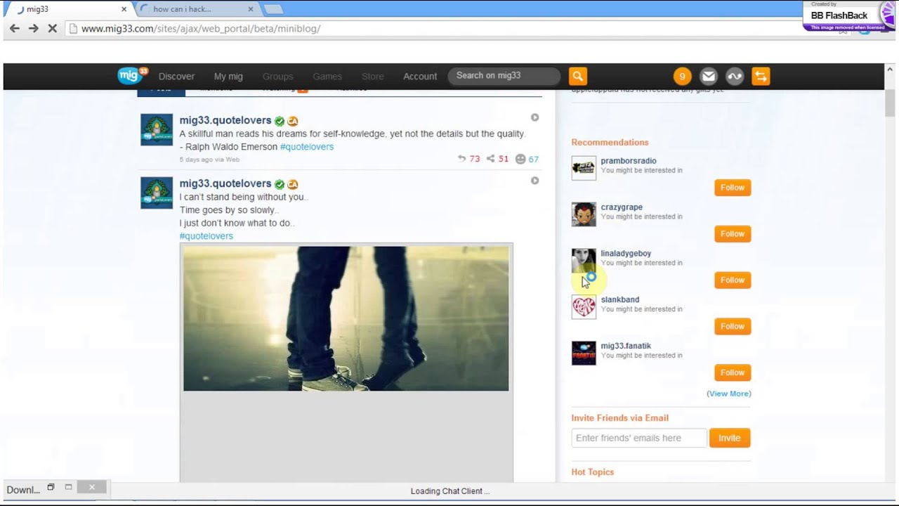 how to use mig33!! - YouTube
