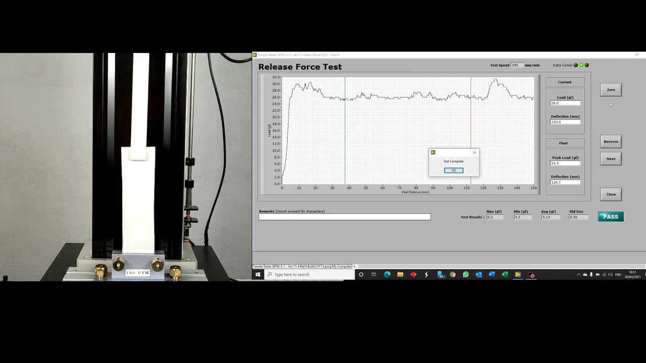 Release Force Test on Tight Release Silicon Release Paper by PackTest ...