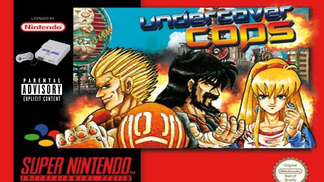 -SNES- UNDERCOVER COPS (Gameplay) #DaDrunkGamer #Live #SNES - YouTube