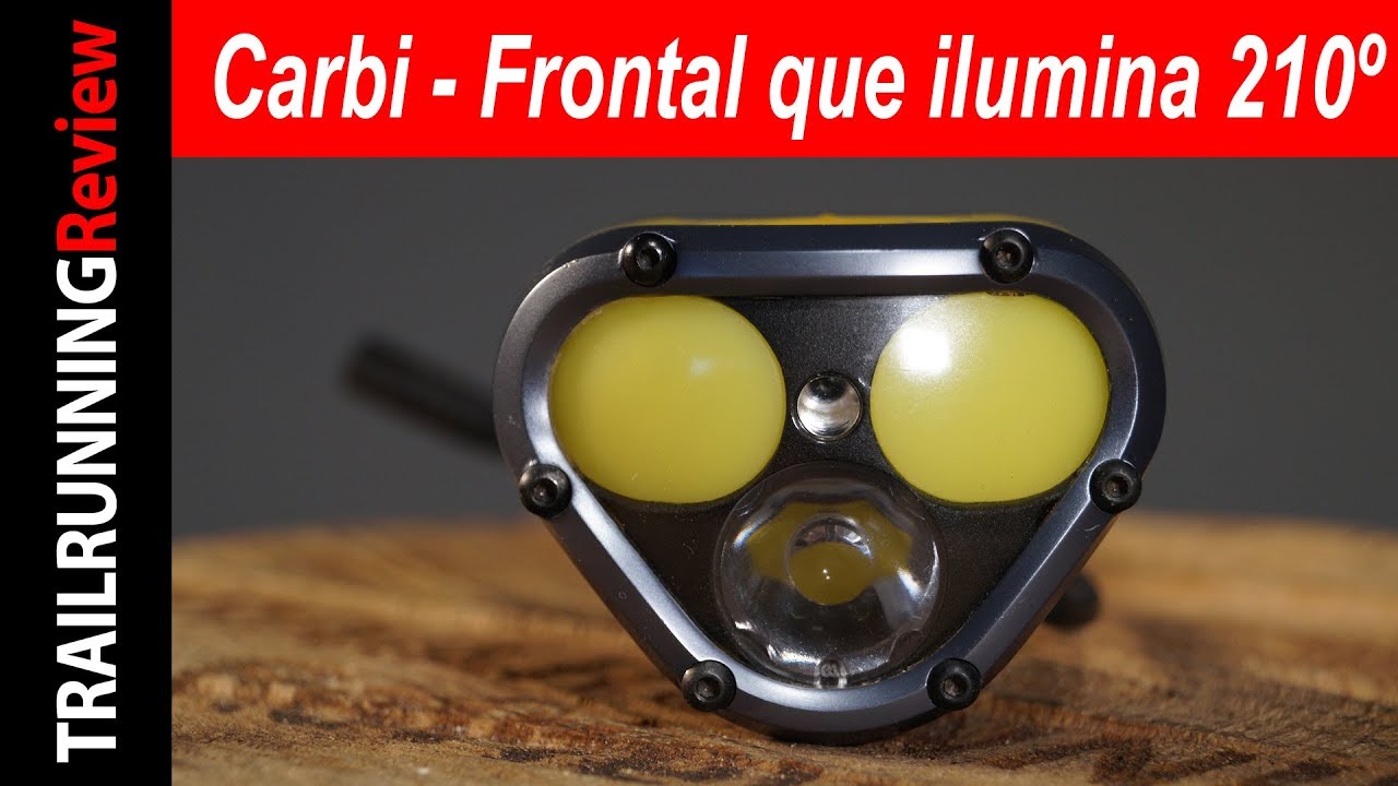 Carbi - El frontal que ilumina 210 grados - YouTube