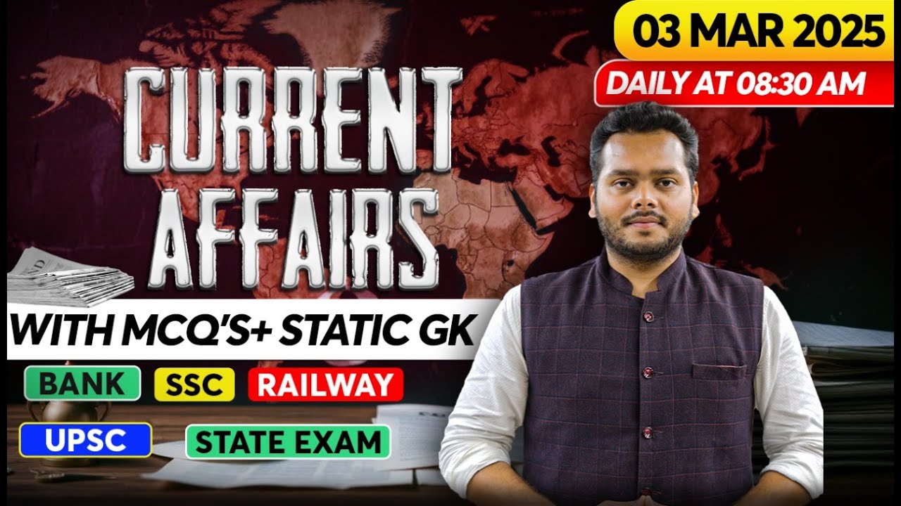 Current Affairs 2025 | World Current Affairs | Abhishek Sir | Latest ...