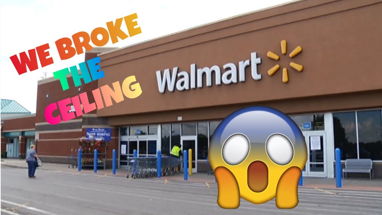 HOW TO GET KICKED OUT OF WALMART (BROKEN CEILING) - YouTube
