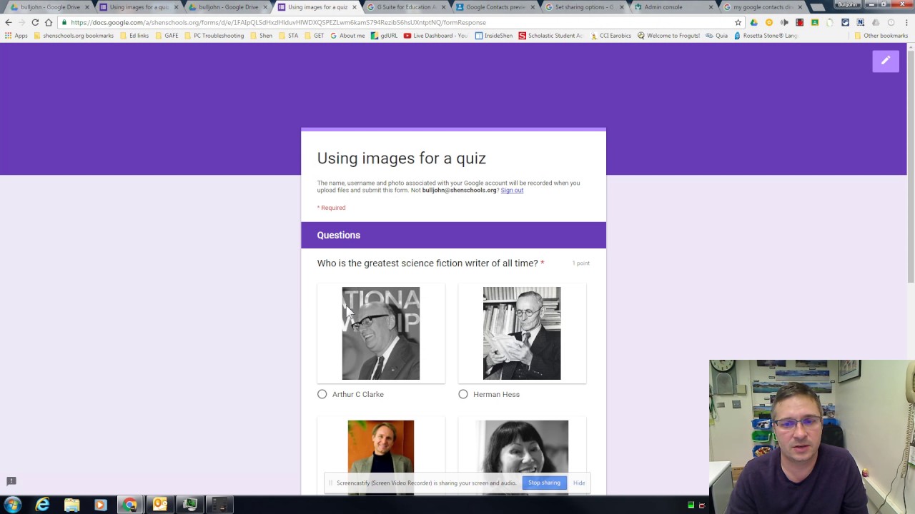 Data validation for quizzes and file uploads in Google Forms - YouTube