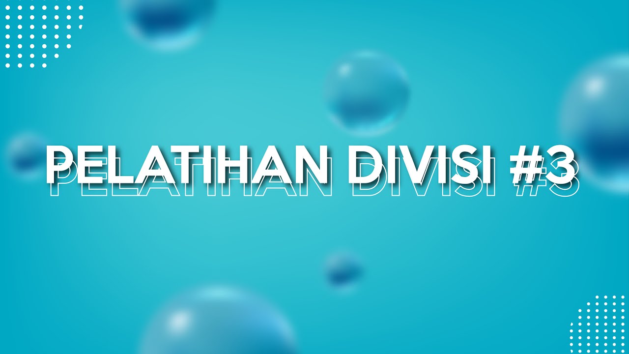 PELATIHAN DIVISI MULTIMEDIA#3 - YouTube