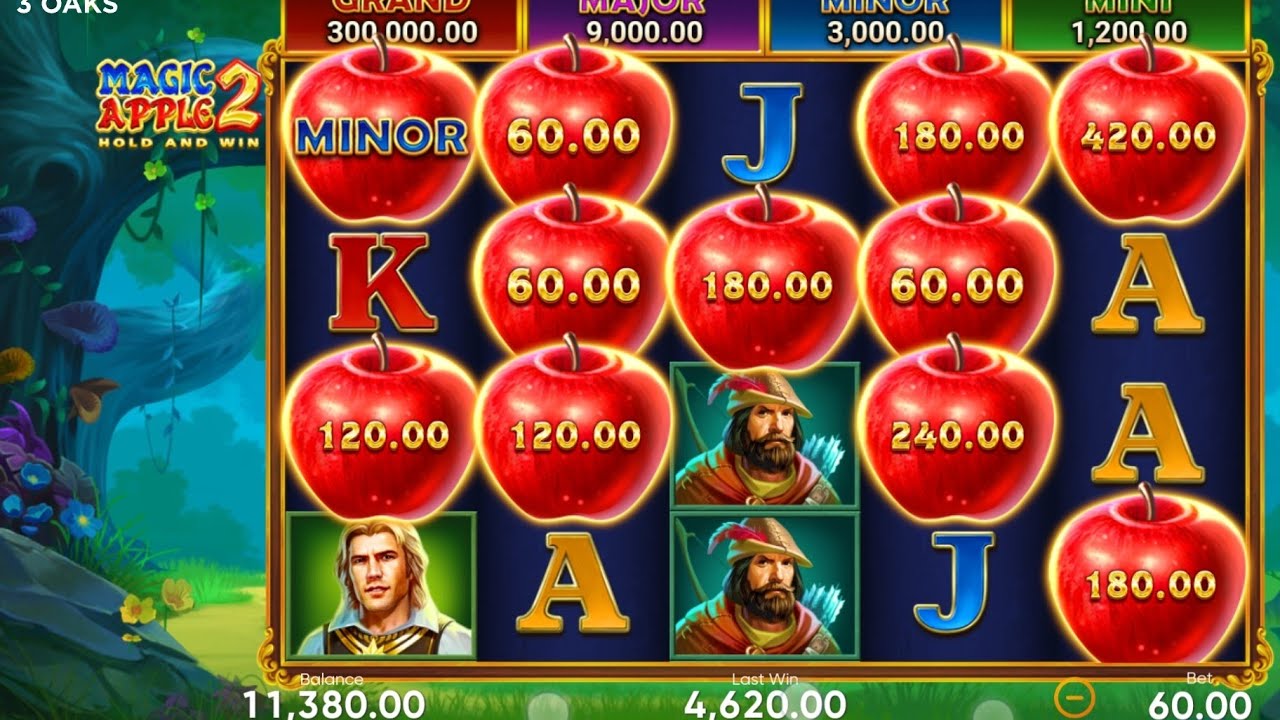 online casino jackpot win magic apple big win (2) - YouTube