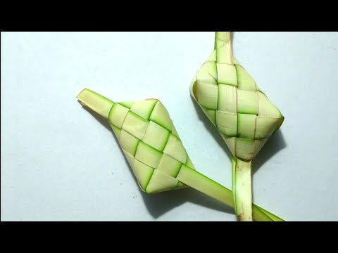 #Ketupat luwar,cara membuat ketupat dari janur,ketupat luar,daun kelapa, pelangi shop