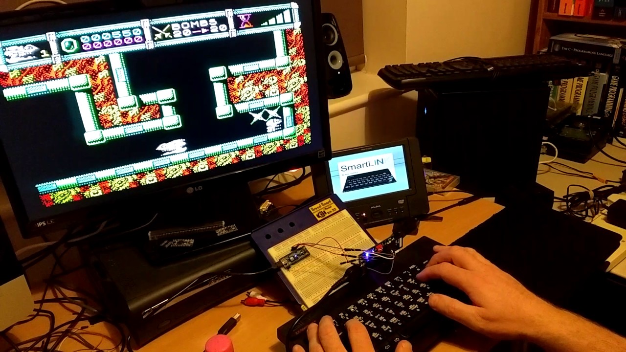 Real ZX Spectrum controlling an emulator - YouTube