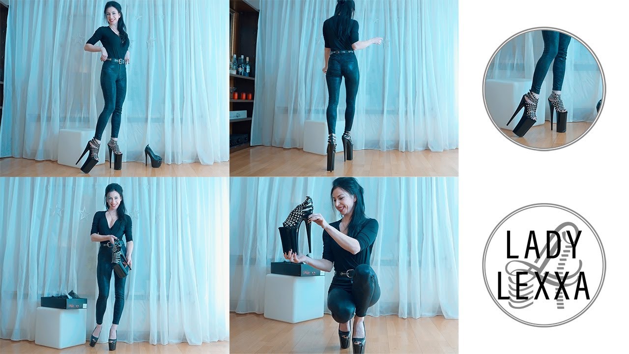 HIGH HEELS HAUL & TRY ON: PLEASER HEELS BEYOND 093 & PUSH UP LEATHER ...