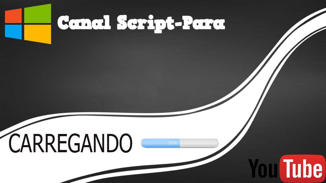 Como fazer barra de progresso em batch .bat HD (Command line batch ...
