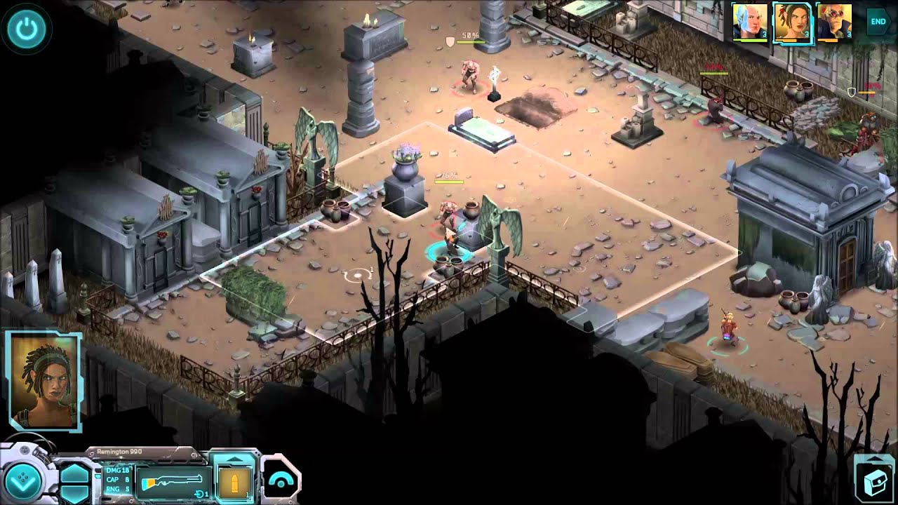 Shadowrun Returns Graveyard Fight - YouTube