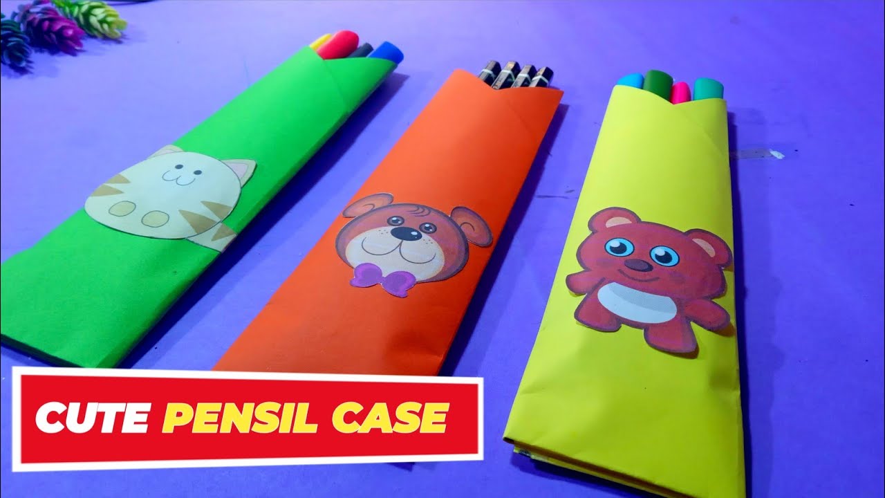 DIY Origami Pencil Case | Hello Origami Pensil Case lovers - YouTube