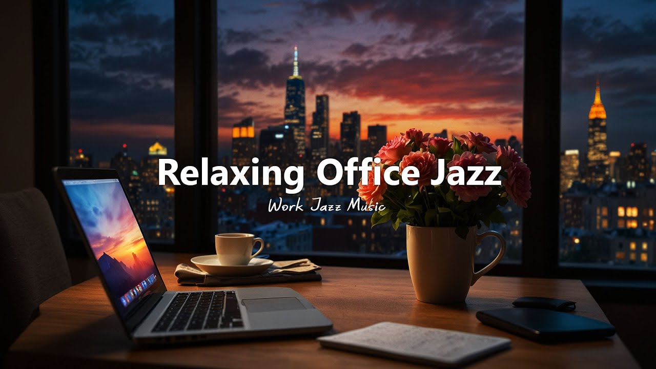 Relaxing Office Jazz | Smooth Jazz for a Cozy Workspace with a Cup of ...