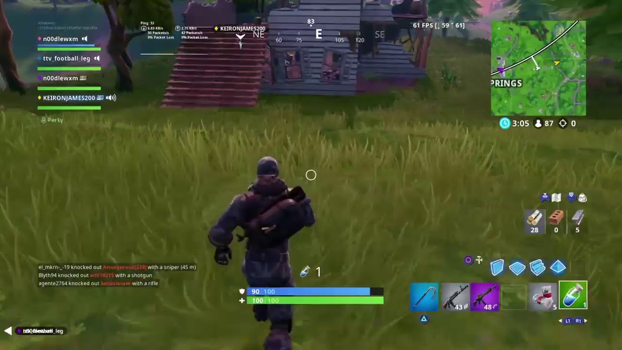 Fortnite dab yeet - YouTube