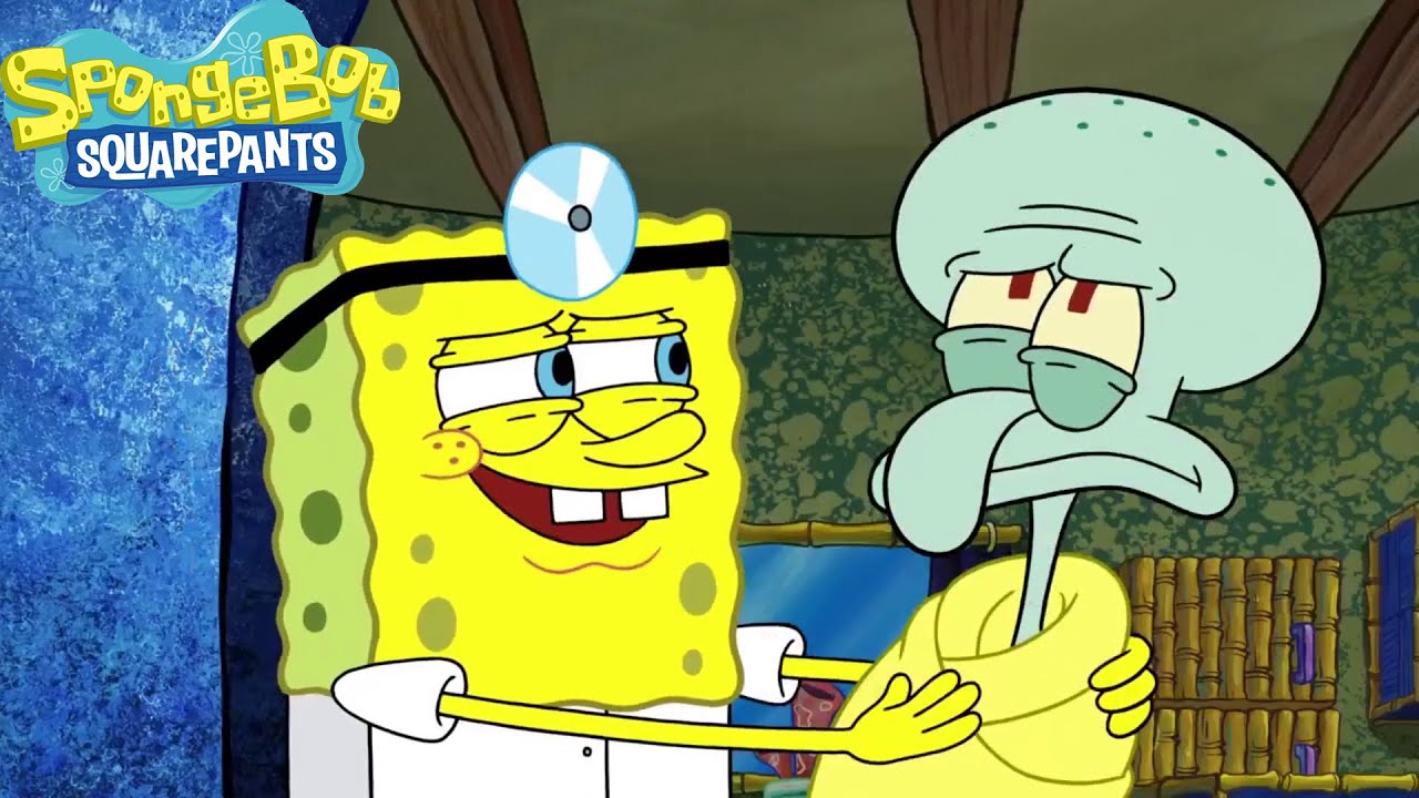 Faking Sickness! | Episode Squidward's Sick Daze | Season 13 ...