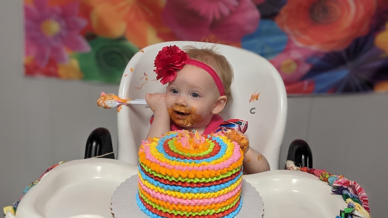 Everyday Adventures Maggie Turns One! - YouTube
