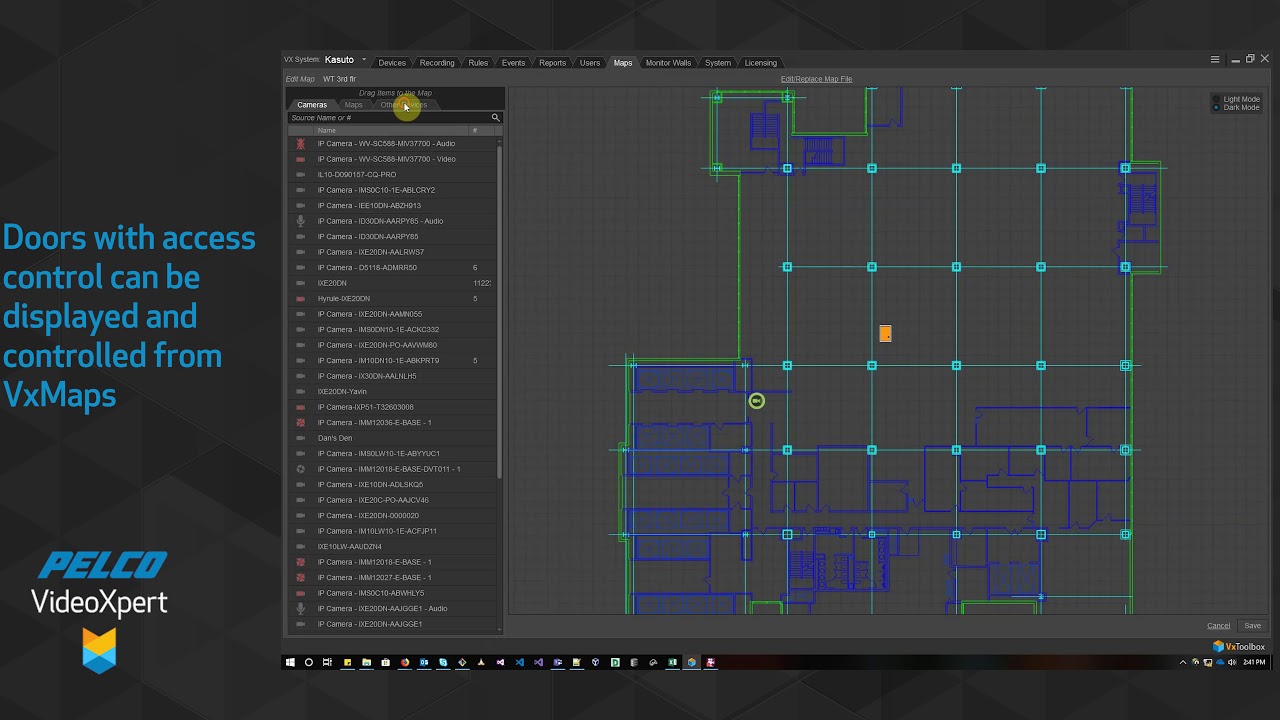 Pelco Demo: VideoXpert 3.1 Access Control - YouTube