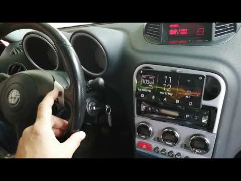 Alfa Romeo 156 with Pioneer SPH-10BT and steering wheel control adapter MC7-RF5v4 fitted