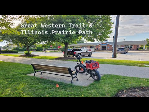 Great Western Trail & Illinois Prairie Path Loop - YouTube