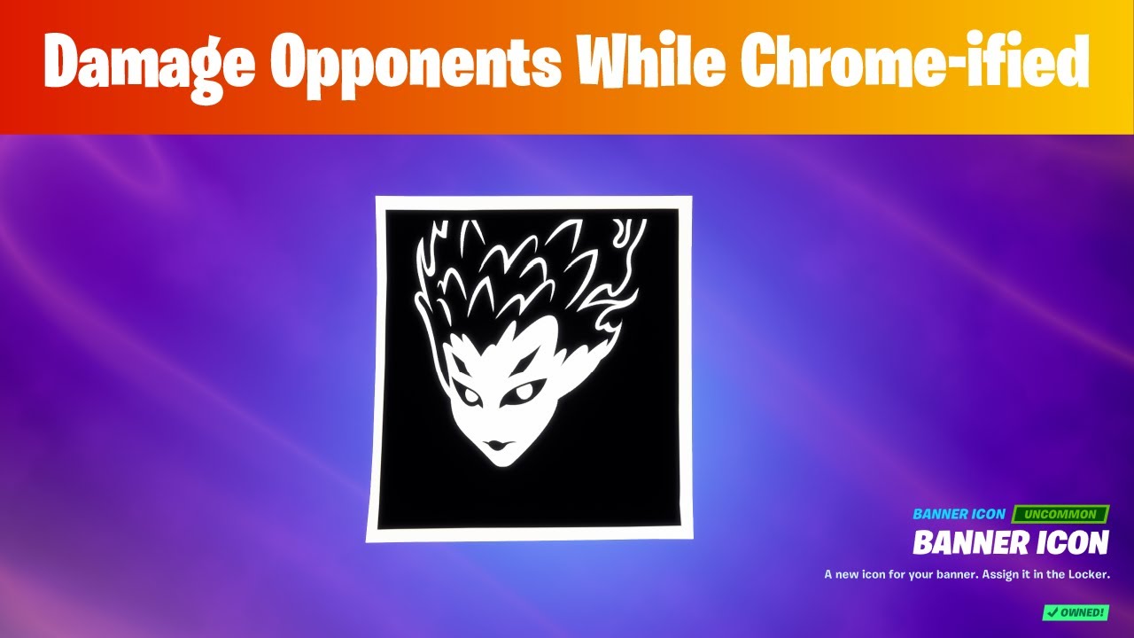 Fortnite วิธีทำ Damage Opponents While Chrome-ified - YouTube