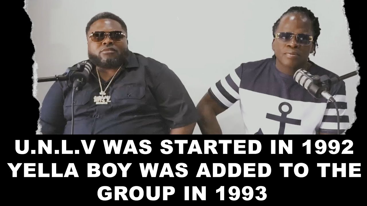 New Orleans Rap Group U.N.L.V Was Started in 1992 Rapper Yella Boy Was ...