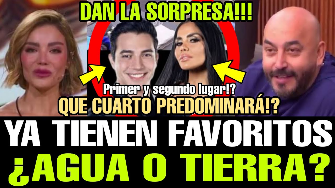 😱 ULTIMA HORA YA TIENEN FAVORITOS ¿AGUA O TIERRA? DAN SORPRESA LCDLF 4 ...