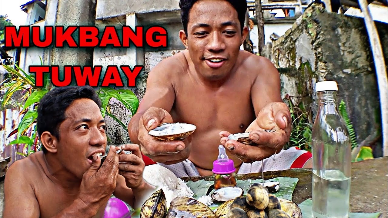 MUKBANG FRESH TUWAY KINILAW | PANG PULUTAN | #mukbang #mukbangasmr ...