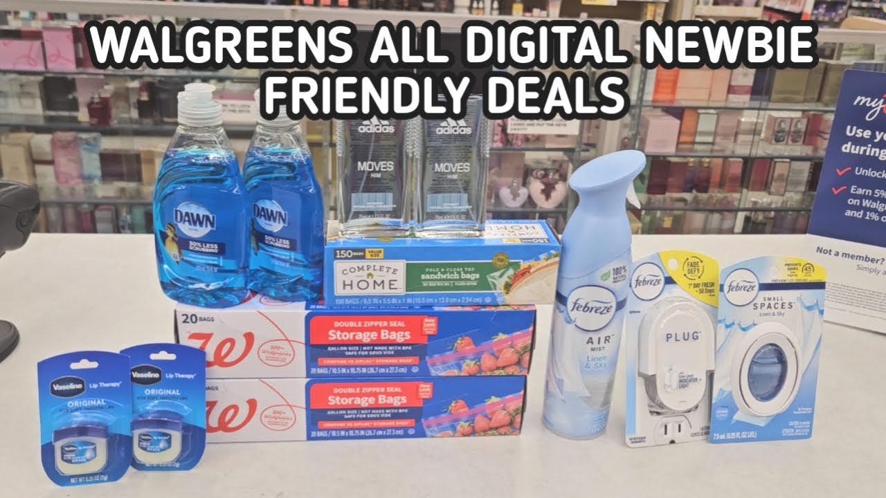 WALGREENS ALL DIGITAL NEWBIE FRIENDLY DEALS #couponing #deals # ...