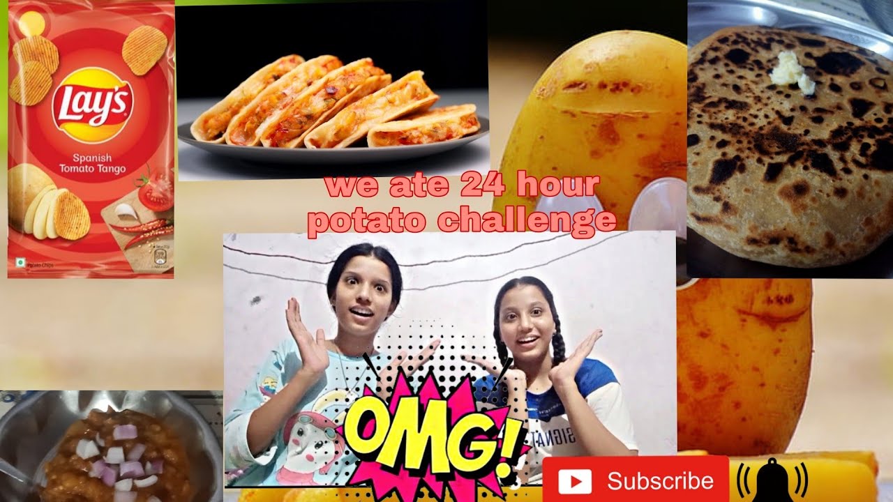 ||we ate 24 hour potato challenge || - YouTube