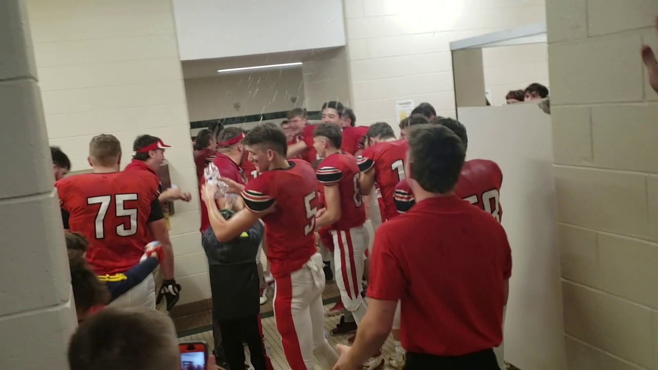Locker Room after the game. - YouTube