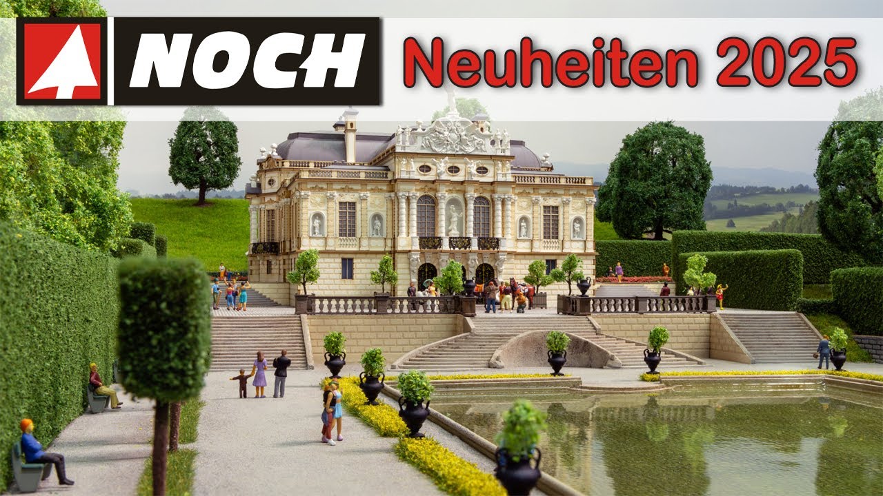 Noch Modellbahn Neuheiten 2025 | Spur H0, N, TT & Z - YouTube