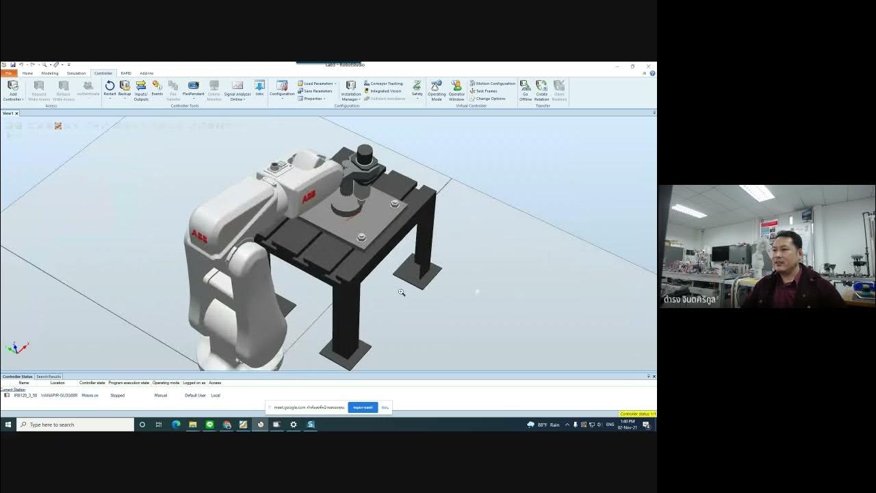 ABB Robot Part4 IRC5 6 11 02 MOVEC - YouTube