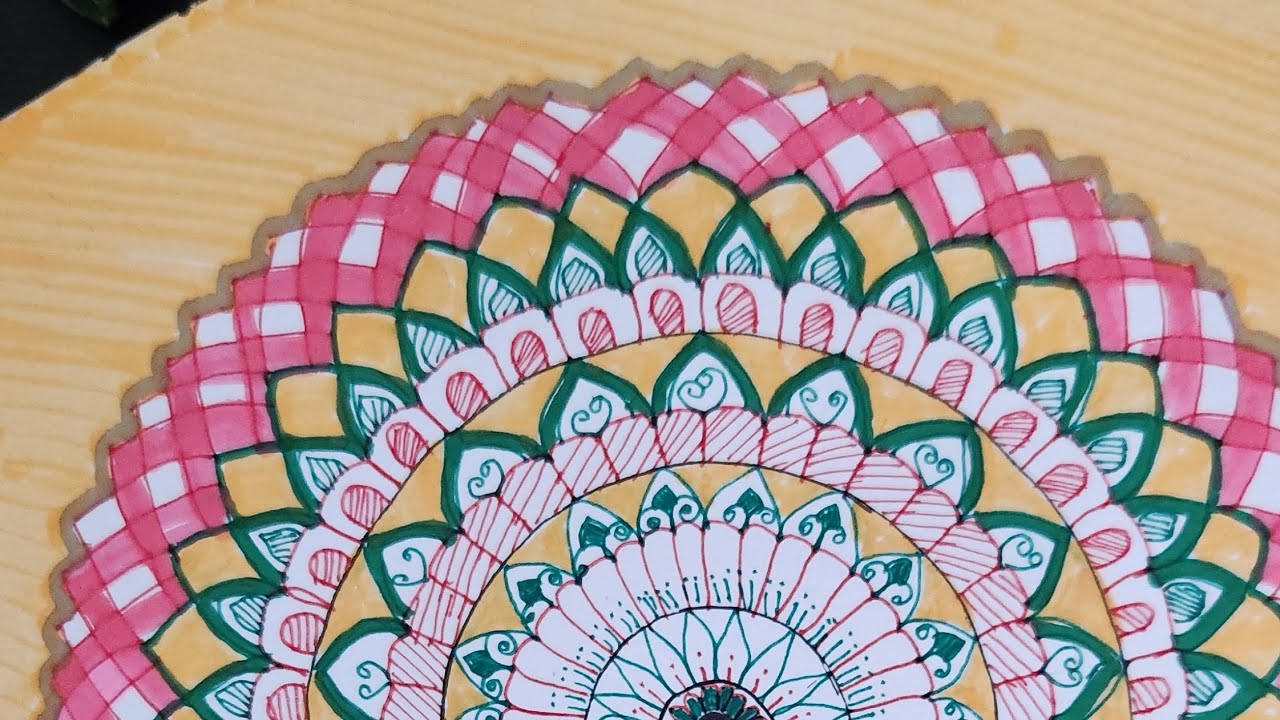 Beautiful mandala art video-satisfying art-decoration ideas-DIY-How to ...