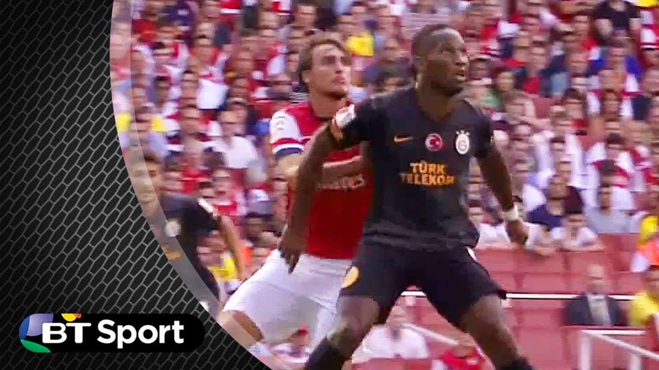 Didier Drogba's 'embarassing' dive against Arsenal | #BTSport - YouTube