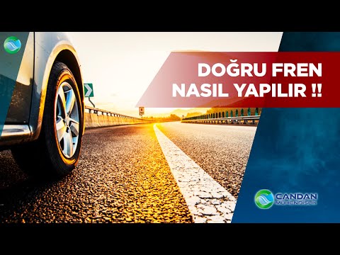 Araç Nasıl Durdurulur ? Doğru Fren Nasıl Yapılır !!